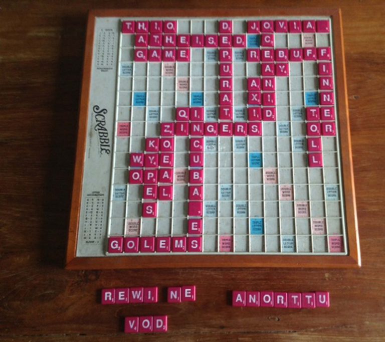 Outrunning Your Oppenent in Scrabble | word-grabber.com